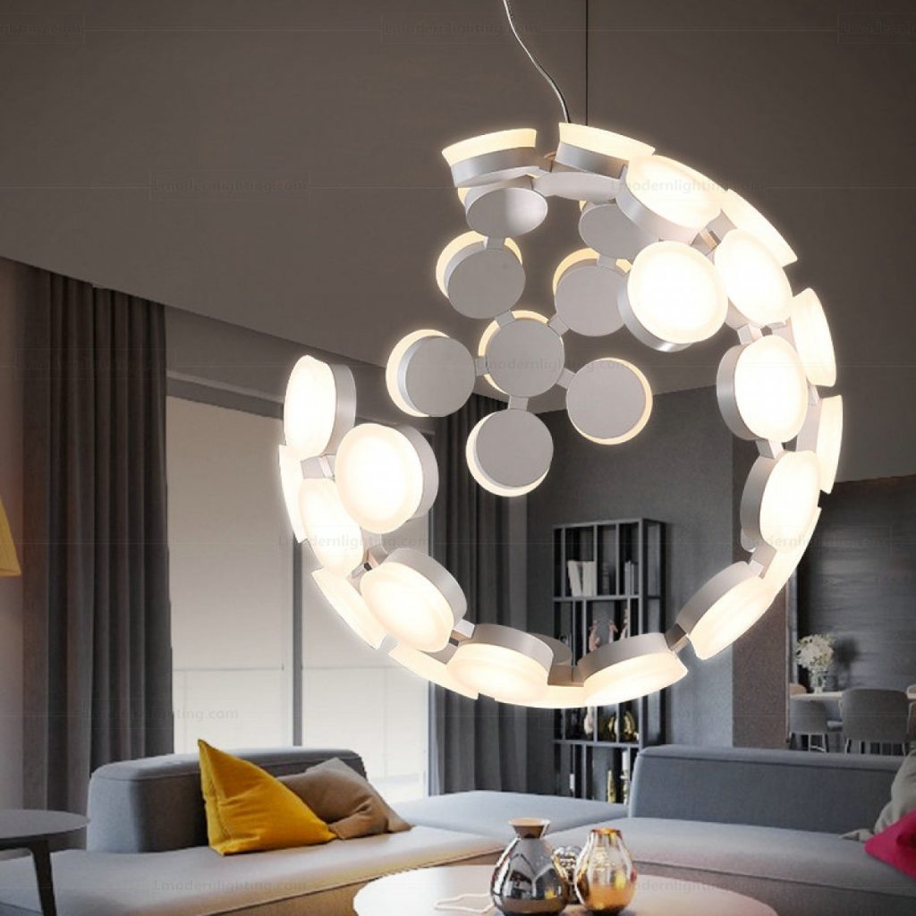 Selection Of Modern Lighting Can Enhance The Elegance Of Room ...