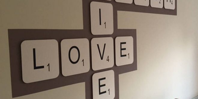 ADDING A TINCH OF BEAUTY TO WALL : WALL LETTERS – goodworksfurniture