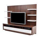 wall units contour walnut wall unit HRQTVVN – goodworksfurniture