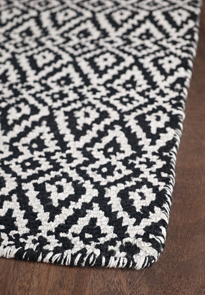 Elegance at your door step with black and white rugs – goodworksfurniture