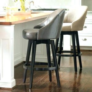 Comfy Counter Height Swivel Bar Stools with Arms – goodworksfurniture