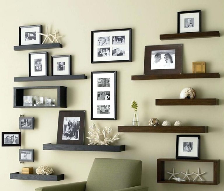 Decorative Wall Shelves For Living Room: Endless Possibilities ...